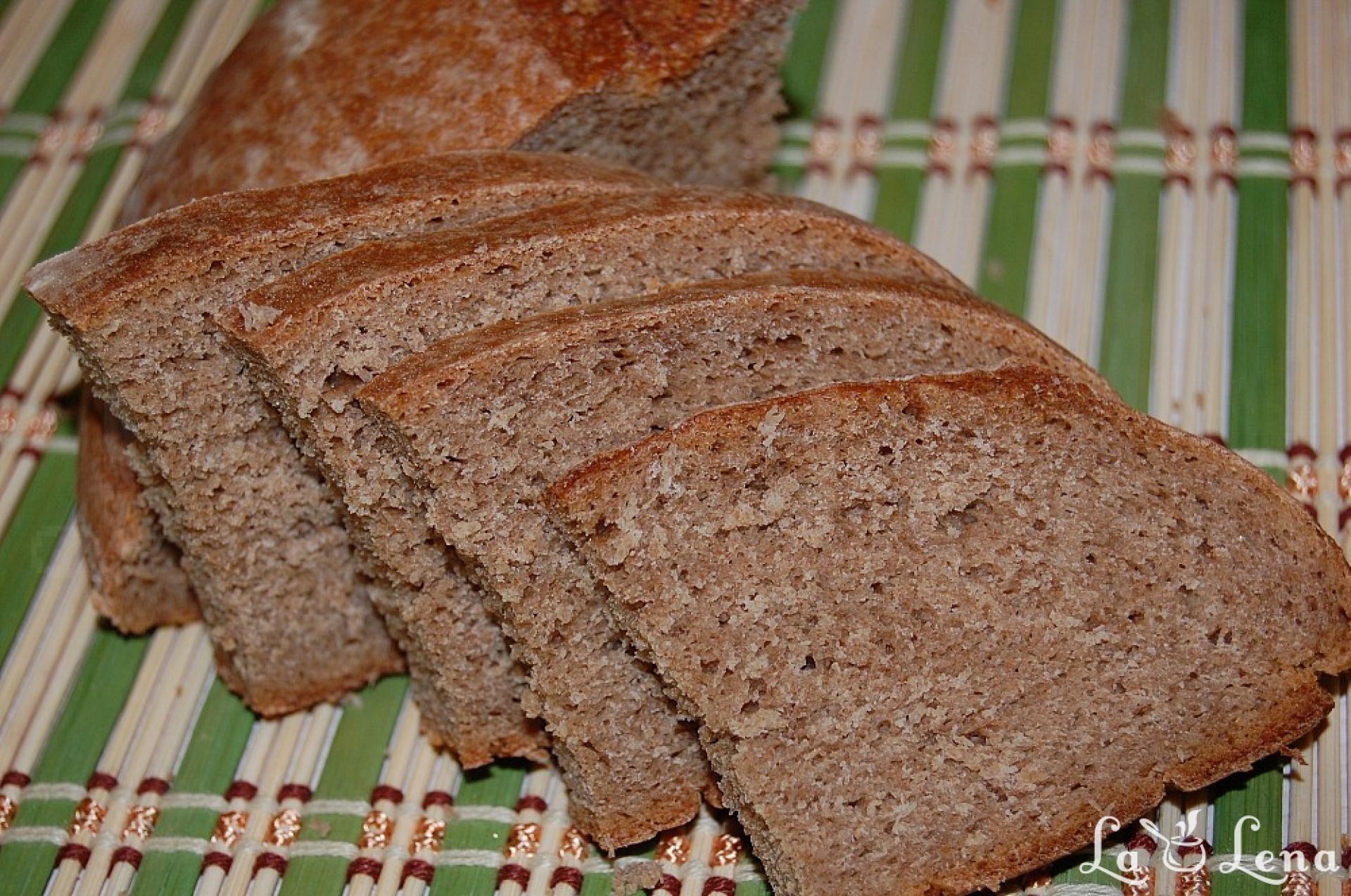Pâine cu secară - prima pâine cu maia - LaLena.ro