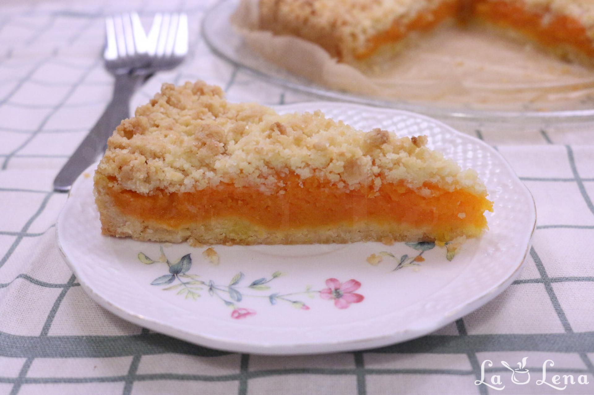 Prăjitură fragedă cu dovleac, fără frământare - cu POZE - LaLena.ro