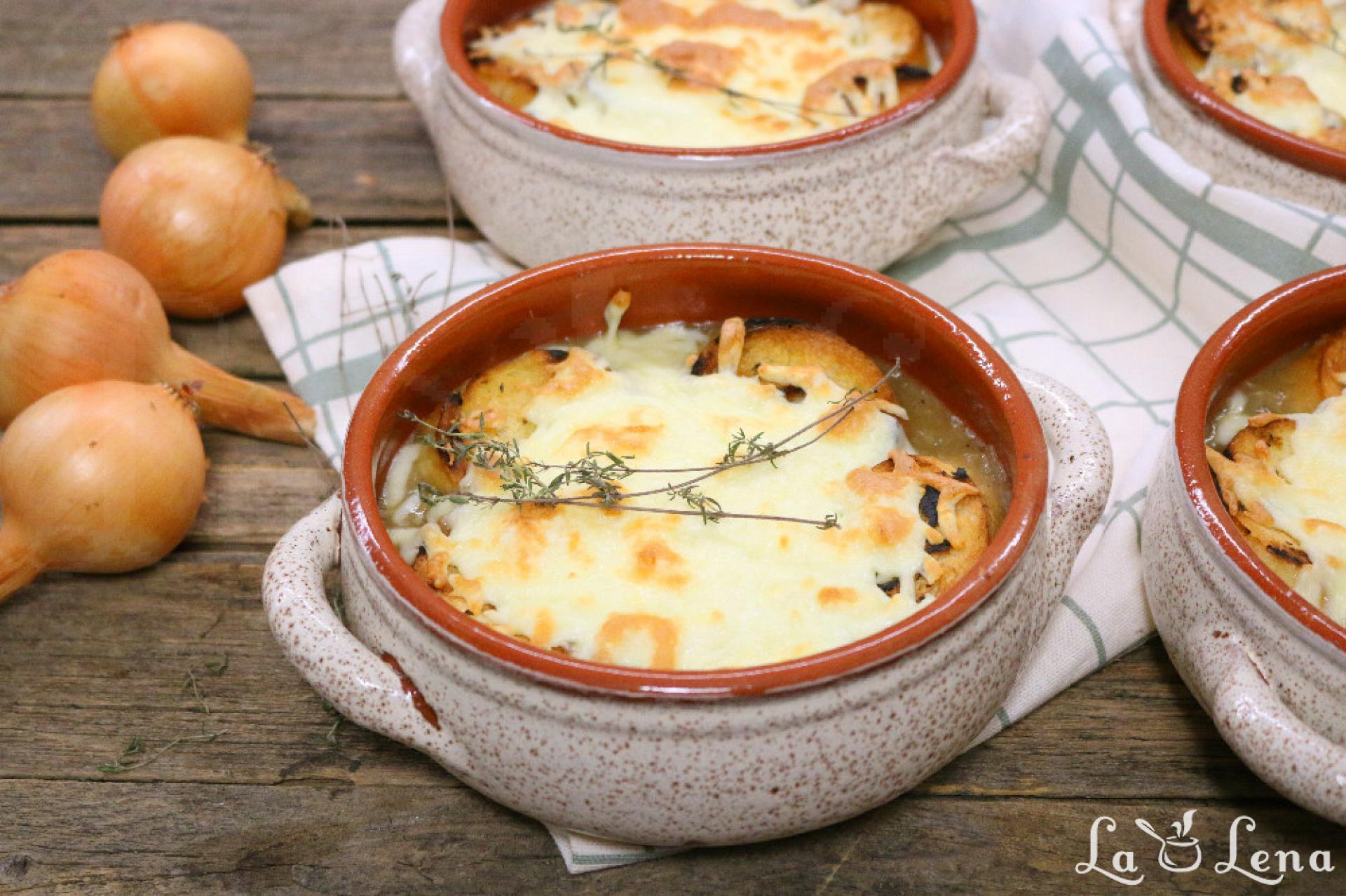 Supă franțuzească de ceapă - LaLena.ro