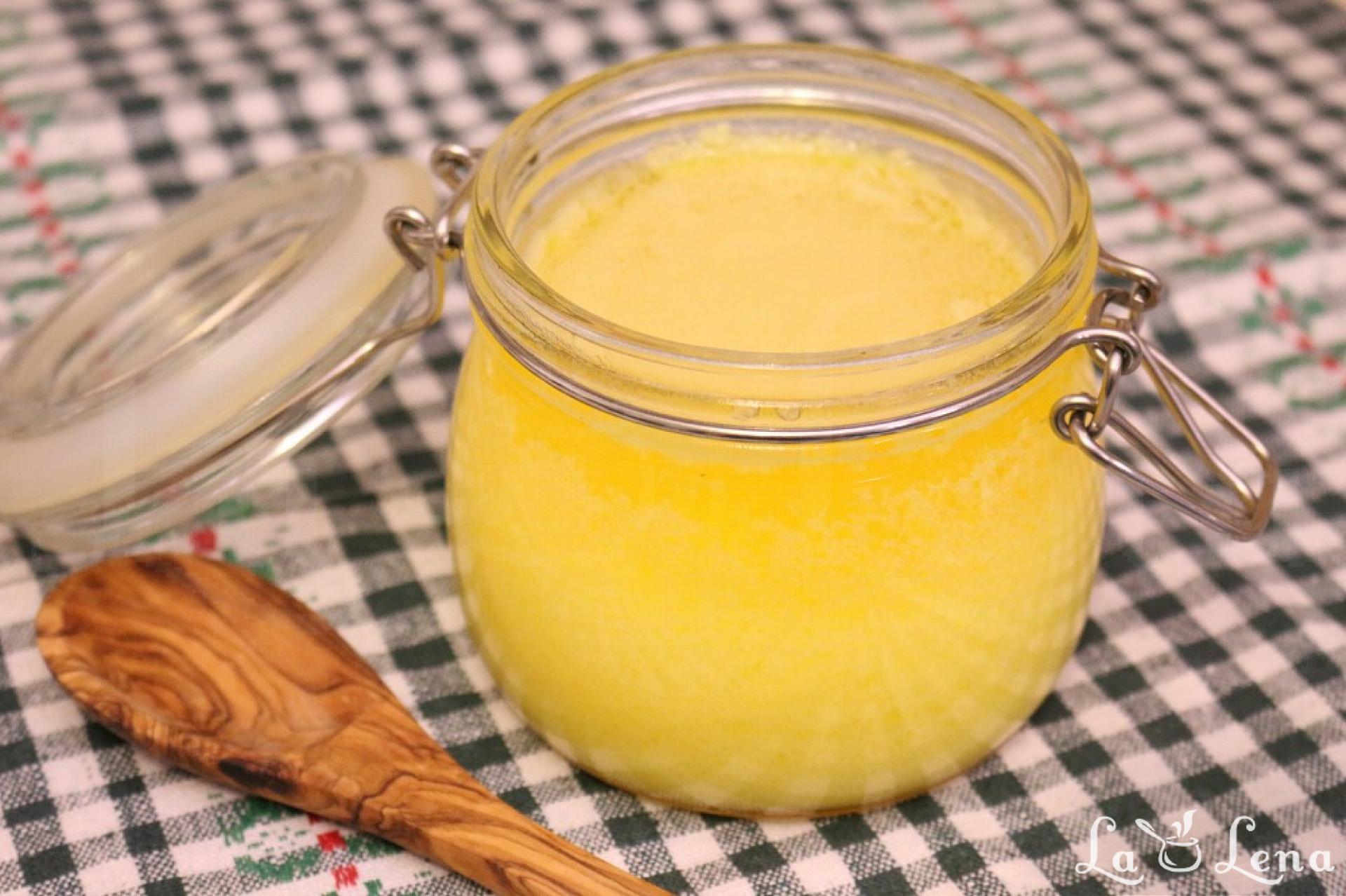 Cum să faci Unt Ghee sau Unt clarifiat - Pas cu Pas - LaLena.ro